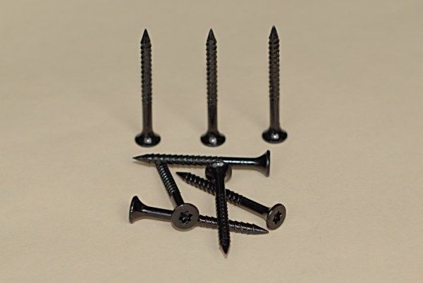 Black Zinc Star Drive Bugle Head Screw Nail