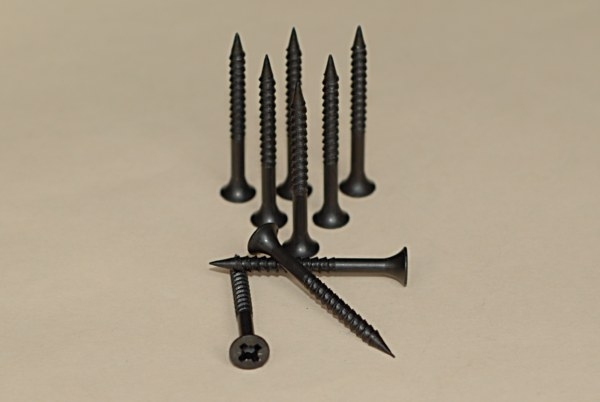 Bugle Head Screw Nail Black Phosphate POZI Drive
